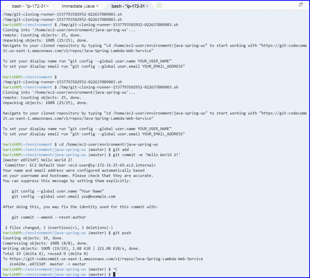 AWS CodeStar – Spring Boot Microservices – QloudX
